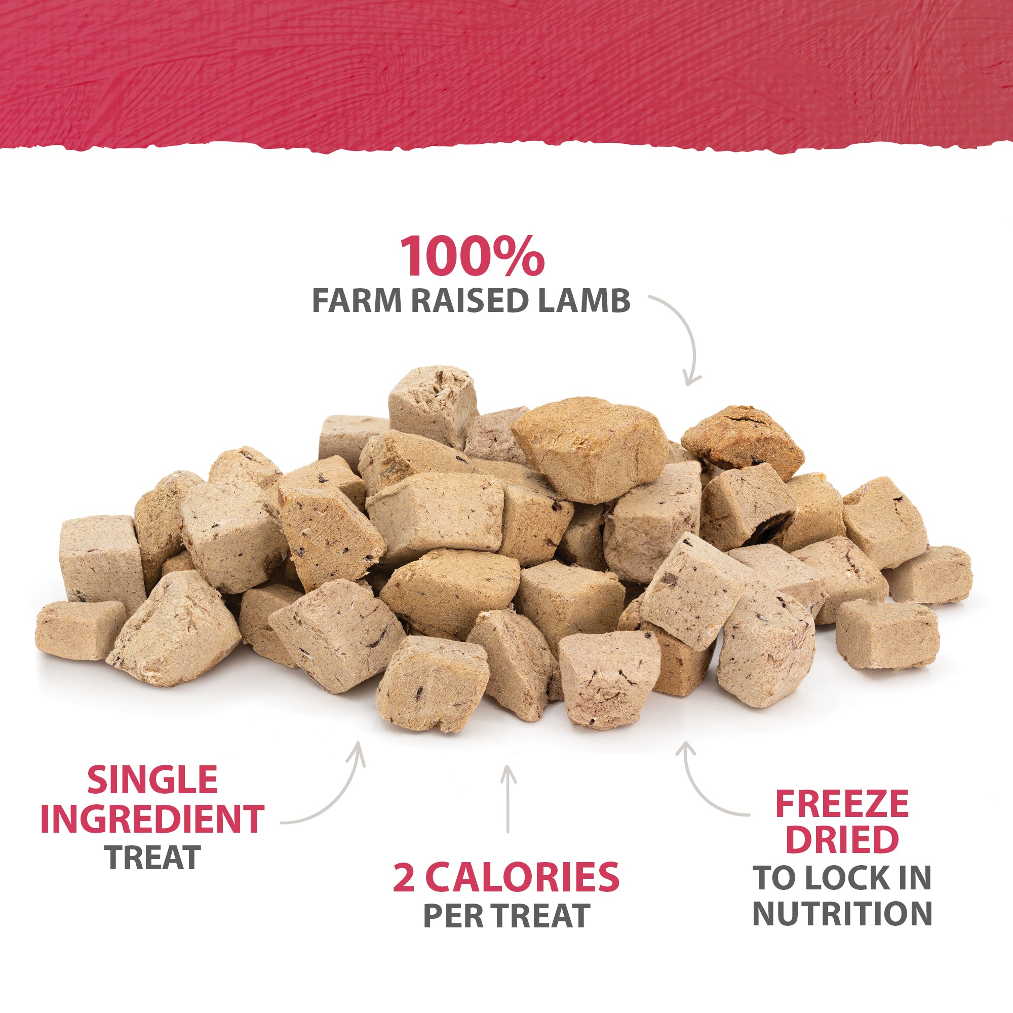 Freeze Dried Lamb Bites | Caledon Farms Dog treats – Caledon Farms U.S